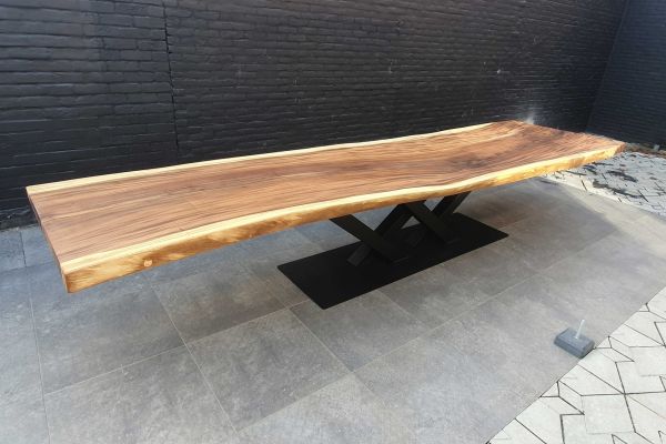 XXL boomstamtafels - Grote tafels van meer dan 3 meter (300cm+)